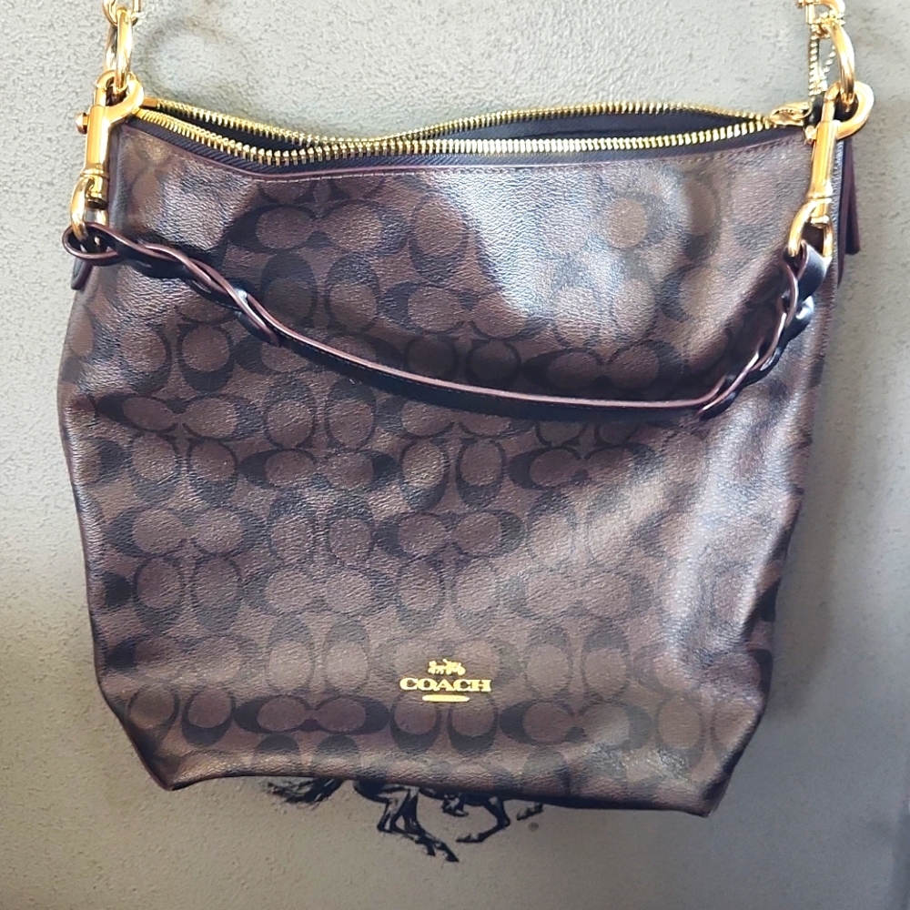 Coach Signature Abby Duffle Shoulder Bag - Gem